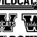 Wildcats Mascot SVG, Wildcat School Png, Wildcats Svg, School Mascot ...