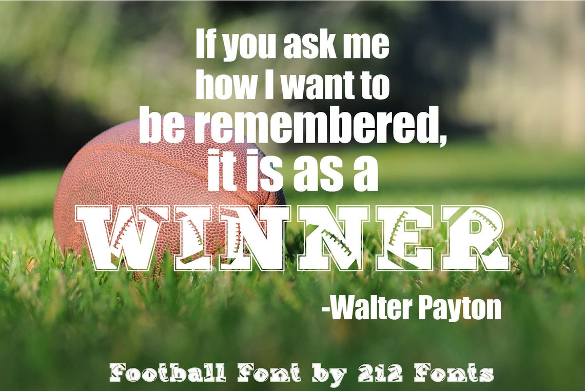 Football Slab Font Layered Outline Font College Font - Etsy