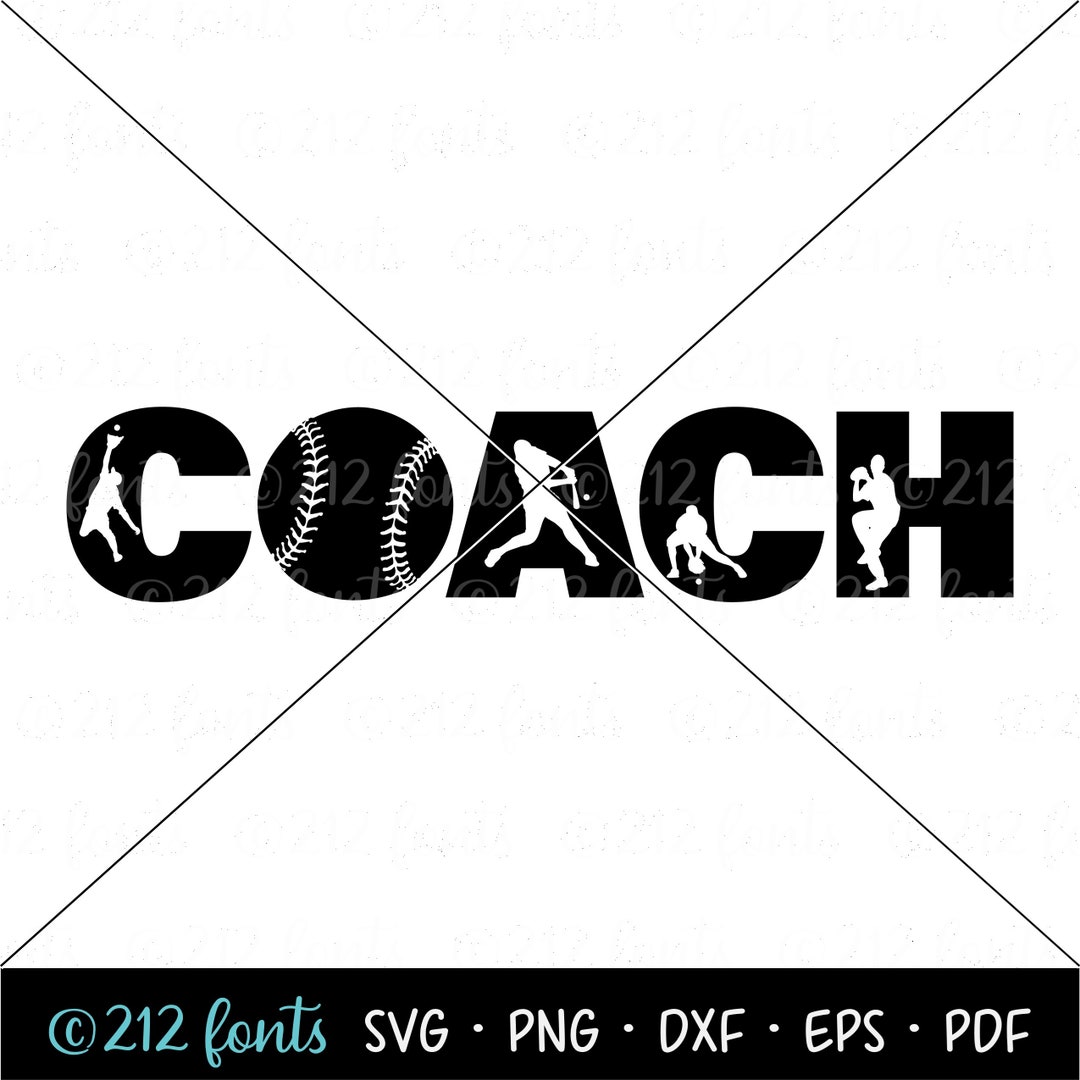 Baseball Coach SVG, Baseball Coach Clip Art, Baseball Png, Jpg and SVG ...