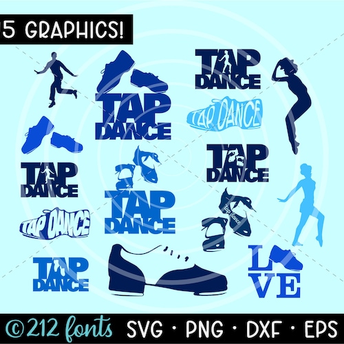 Tap Shoes SVG for Cricut Cut File PNG Tap Dance Clip Art - Etsy