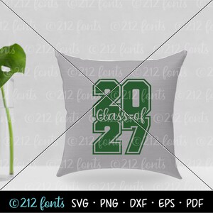 Class of 2027 Grad Clip Art SVG, Graduation PNG Jpg Eps, '27 Year ...