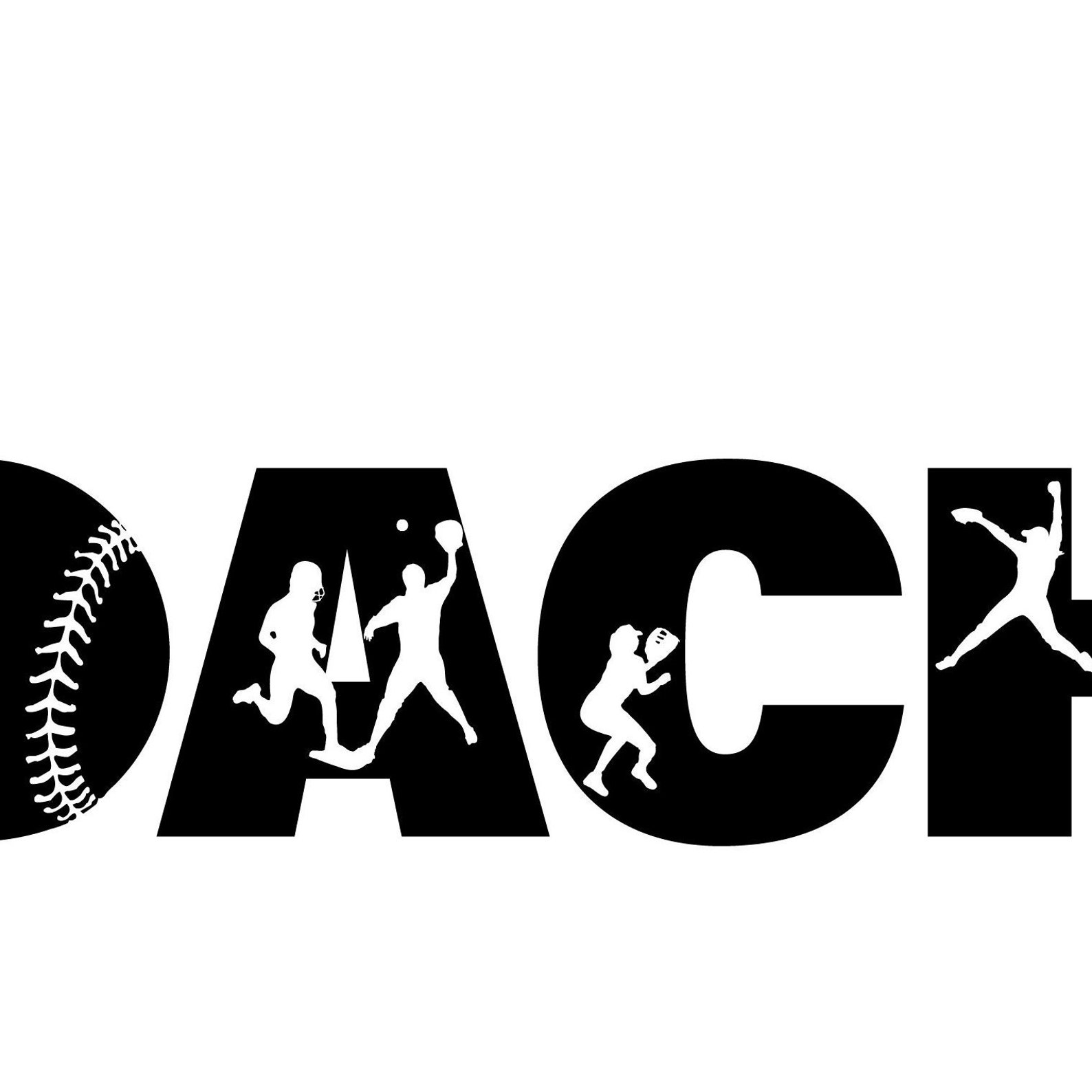 Softball Coach Clip Art Softball Png Jpg and SVG Format - Etsy