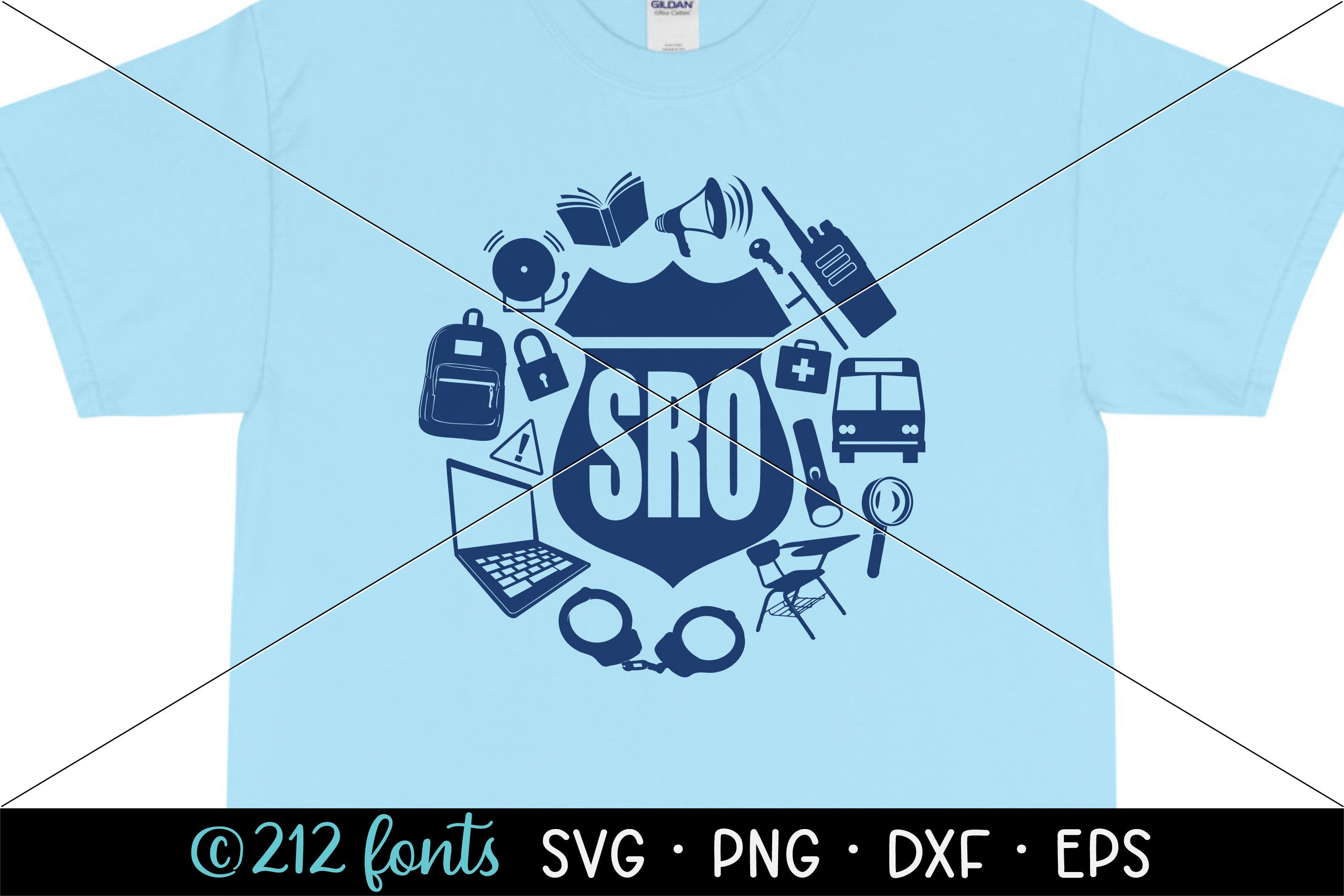 School Resource Officer Graphic, SRO SVG, Hall Monitor Art (digital ...