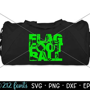 Flag Football Word Art SVG: Coach Graphics (digital Download) - Etsy