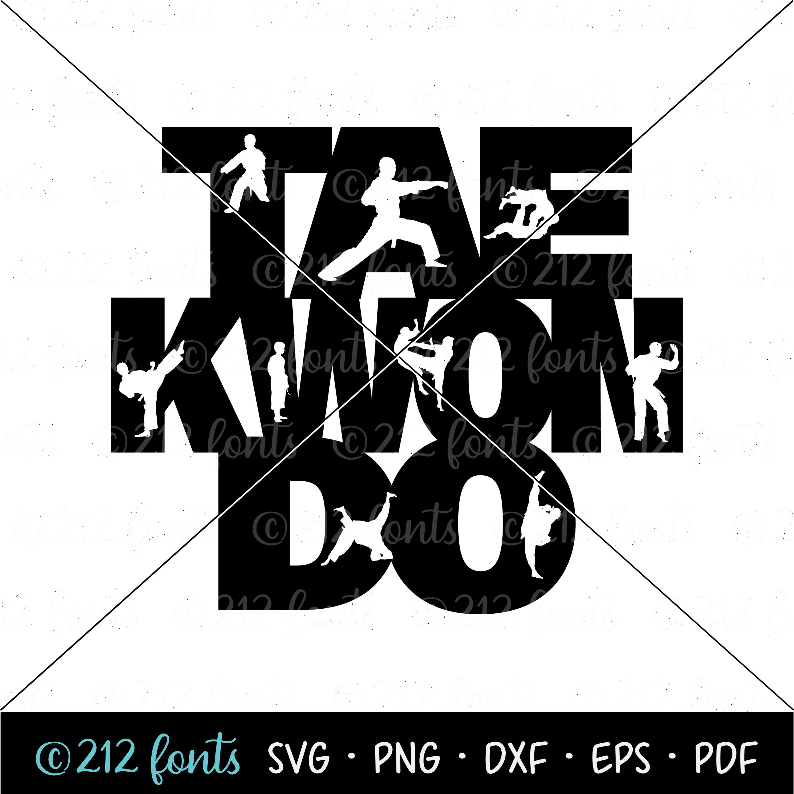 Boy's Tae Kwon Do Word Art Graphic (digital Download) - Etsy