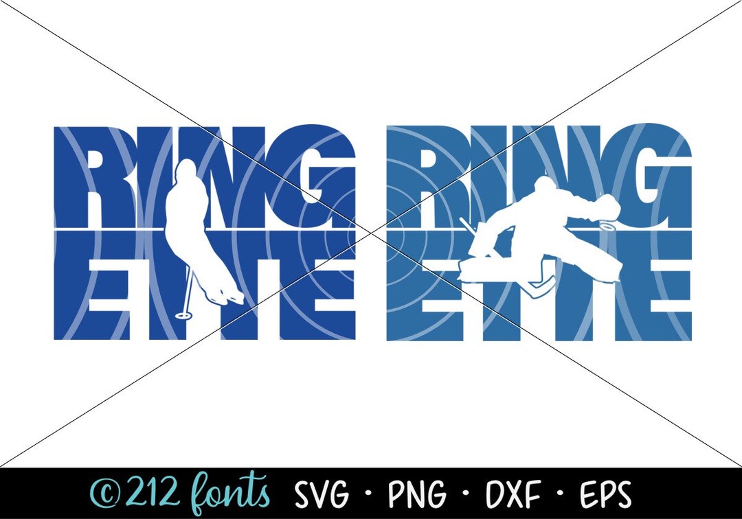 Ringette Clip Art Ringette Png Jpg Svg Format Digital - Etsy Australia