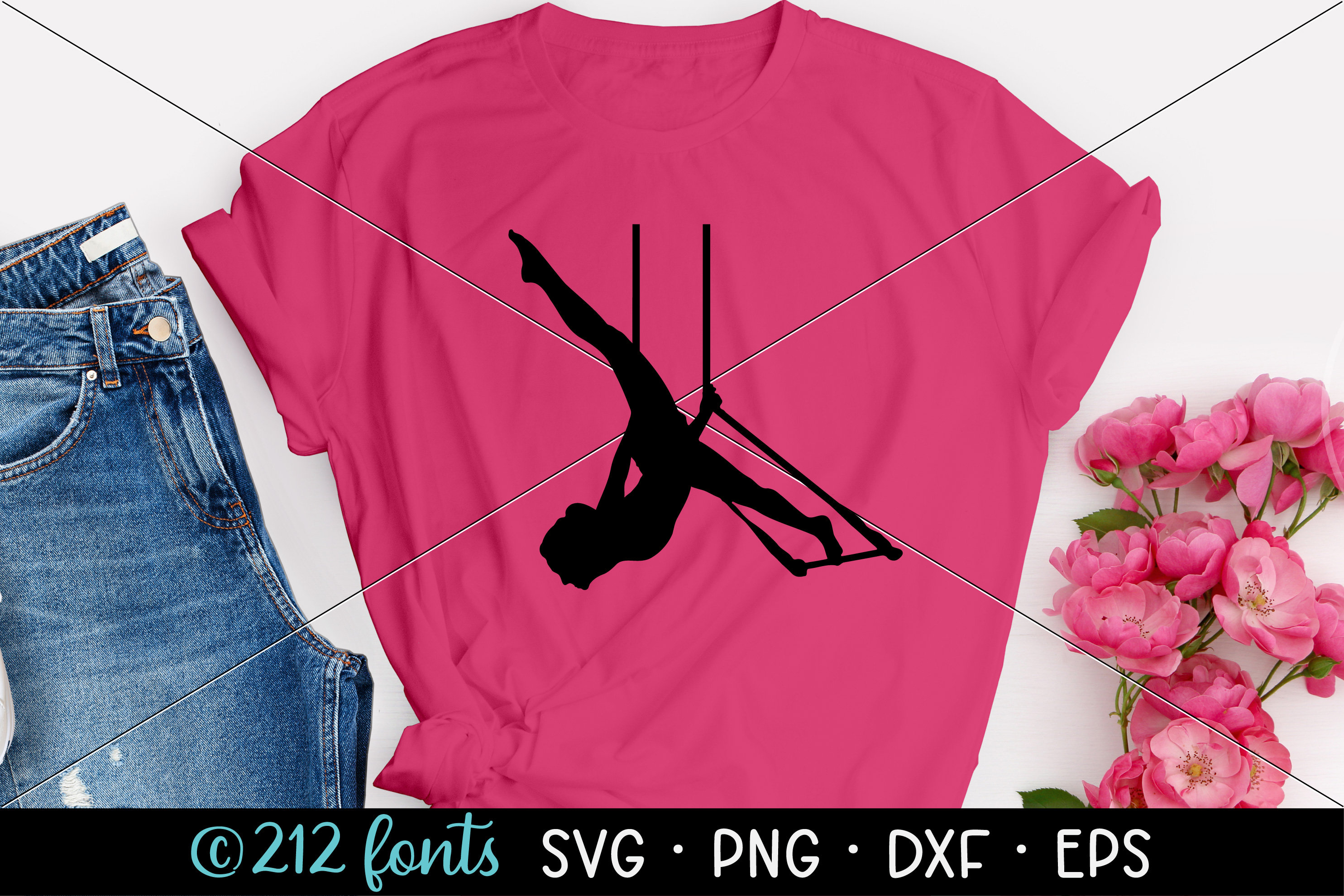 Aerialist Clip Art Aerial Silks Png Jpg Svg Format Digital - Etsy Australia