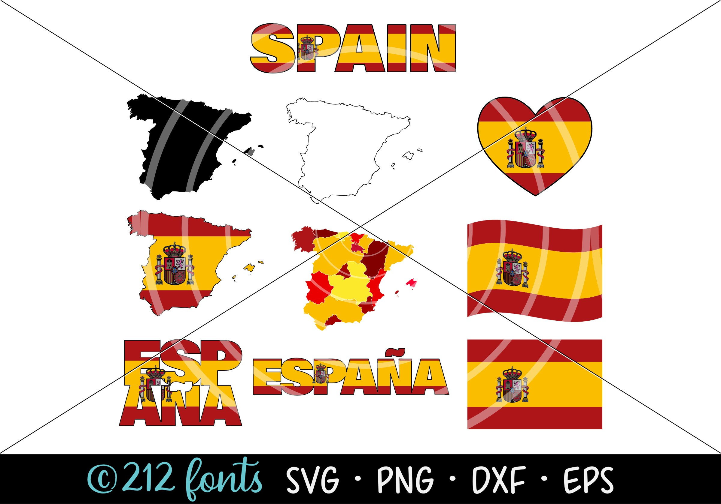 Spanish Flag Clip Art