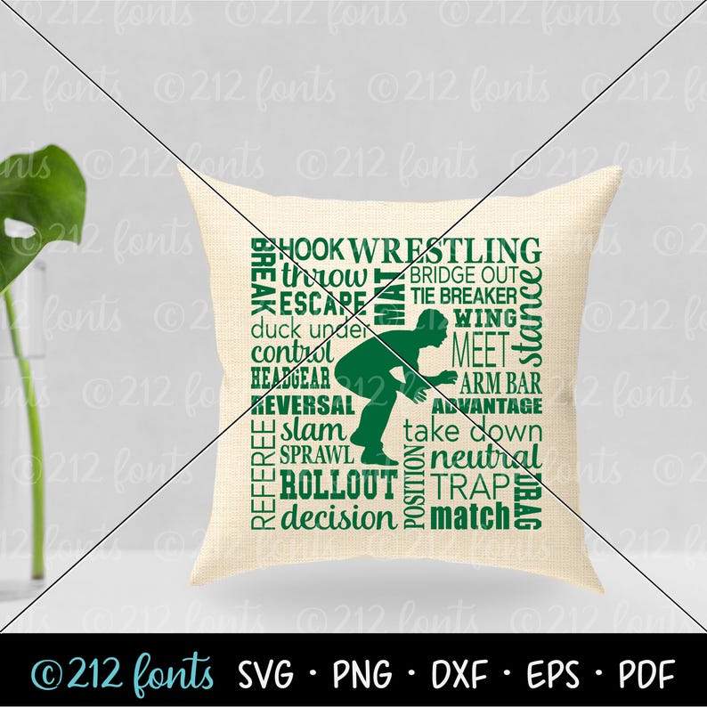 Wrestling Word Art, Wrestler Graphics (svg, Png, Dxf, Jpg, Pdf) - Etsy