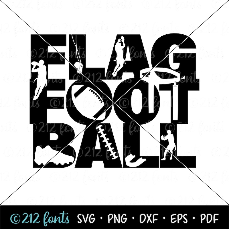 Football Word Art Girl - Etsy