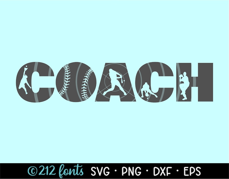 Baseball Coach SVG Baseball Coach Clip Art Baseball Png Jpg - Etsy
