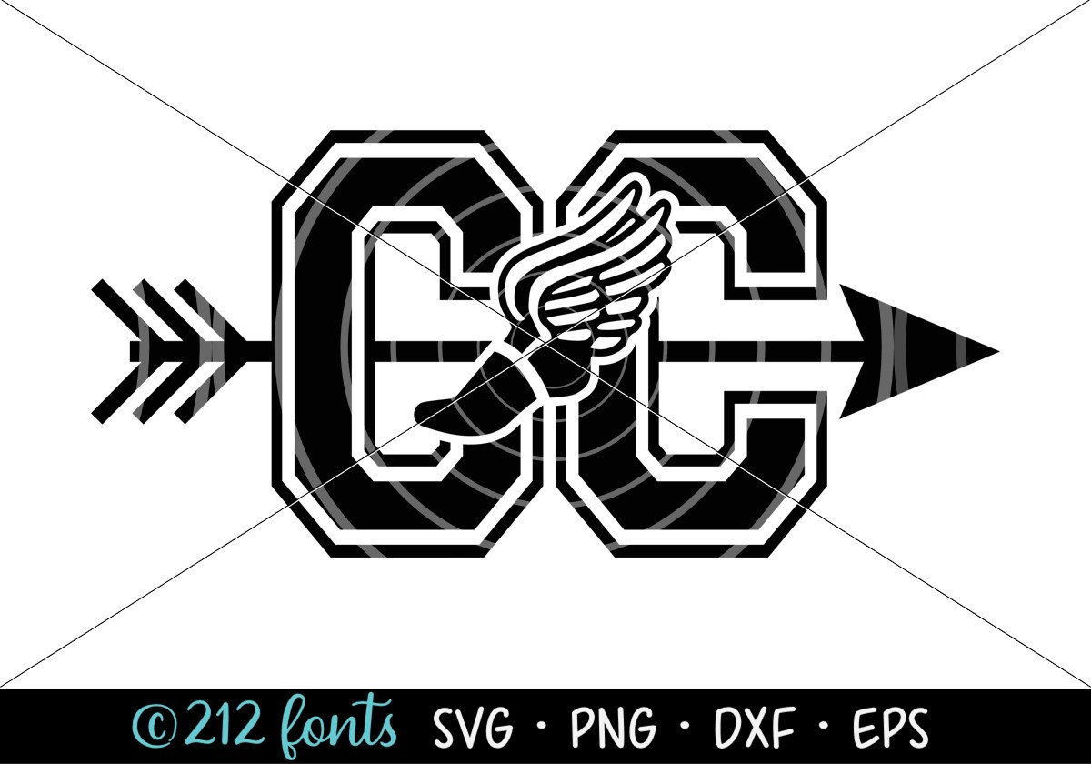 Cross Country Running Logos Clip Art
