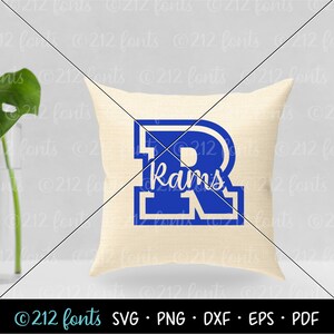 Rams Mascot SVG Pack: School Team Graphics (digital Files) - Etsy