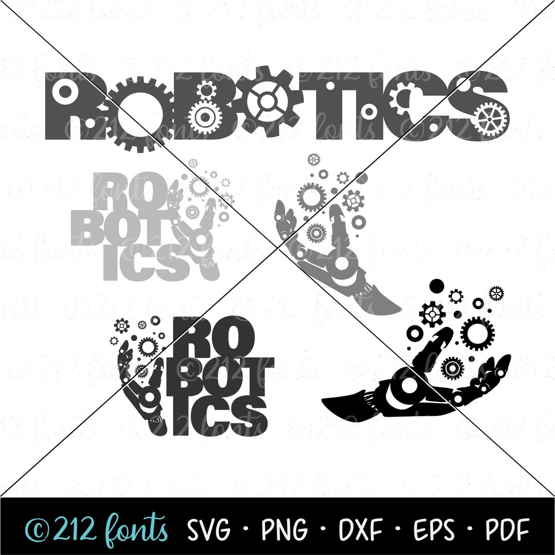 Robotics Svg Robotics Teacher Png Engineering Icons Svg Digital Robotics Art Robotics
