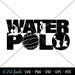 Water Polo Word Art Graphic (SVG, PNG, JPG) - Etsy