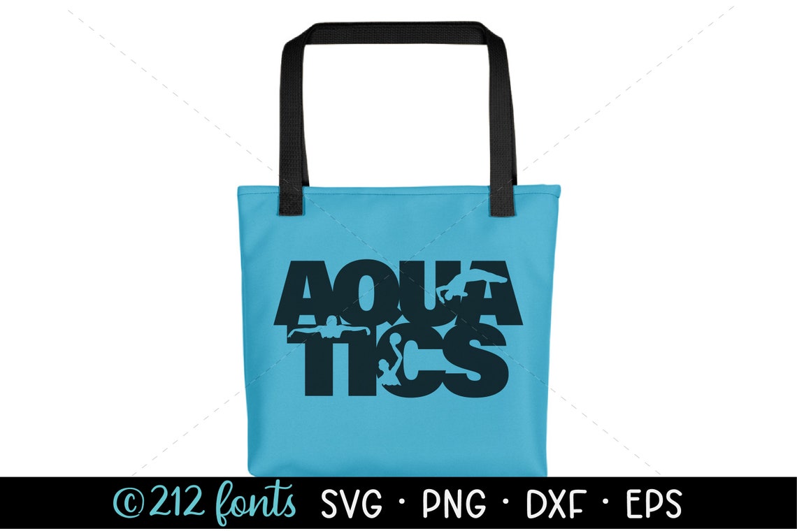 Aquatics Club Graphics, Swim Dive Water Polo SVG (digital Download) - Etsy