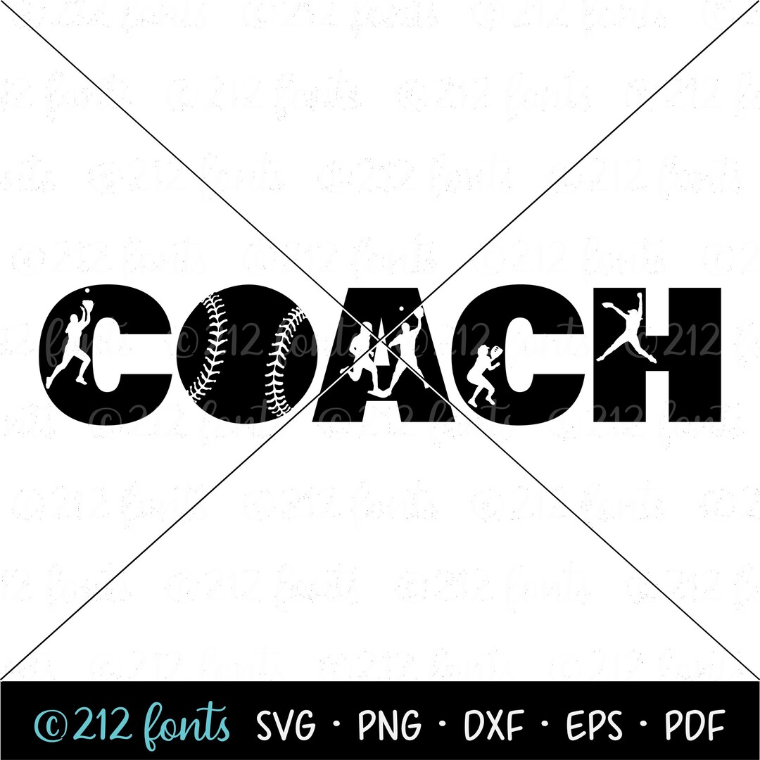 Softball Coach Clip Art, Softball Png, Jpg and SVG Format, Softball ...