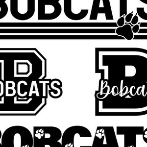 Bobcats Mascot SVG, Bobcats School Png, Bobcats Svg, School Mascot Art ...