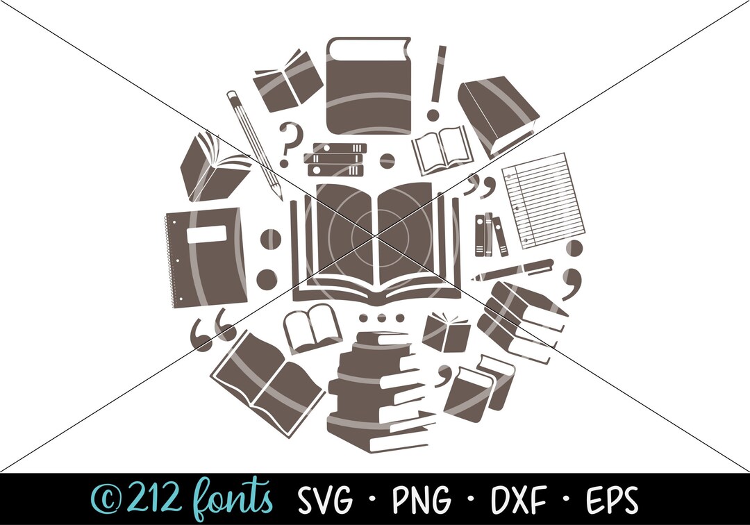 Literature SVG English Teacher Png Literature Svg Reading - Etsy