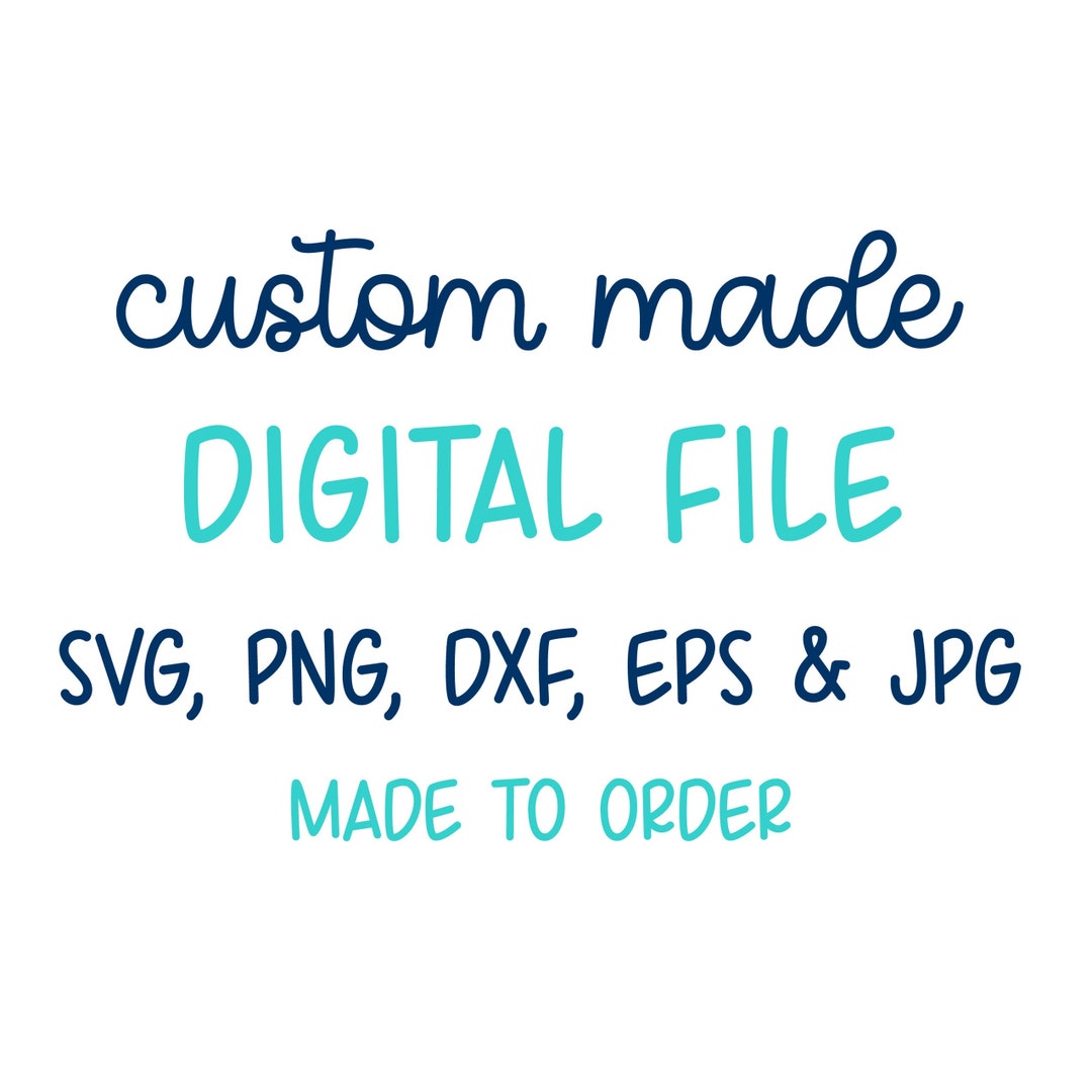 Custom Clip Art, File Conversion, Jpg Svg Format, Custom Digital ...