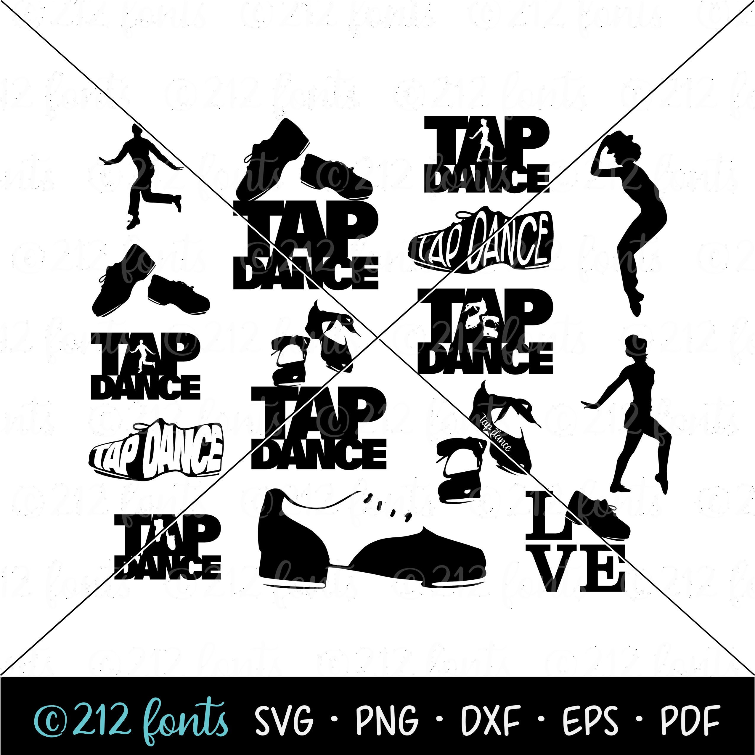 Tap Dance Silhouettes