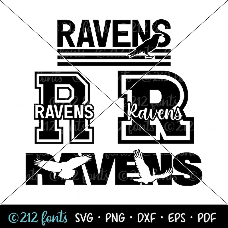 Baltimore Ravens Font - Etsy