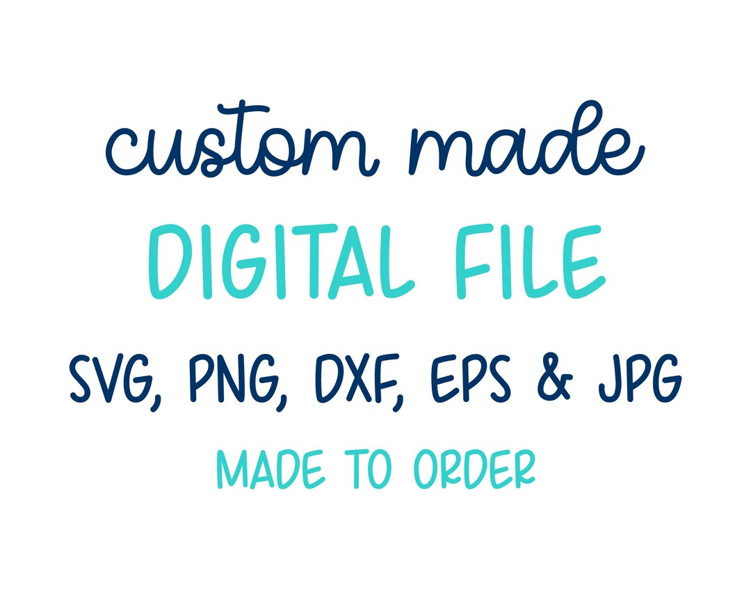 Custom Clip Art File Conversion Jpg Svg Format Custom - Etsy