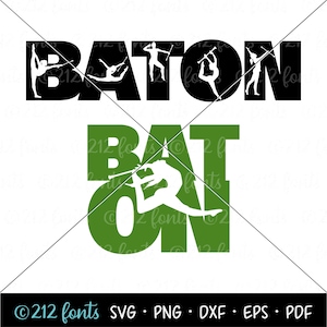 Baton Twirling Word Art, Baton Twirler Png Jpg Svg, Digital Baton JPG ...