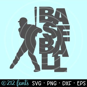 Baseball Word Art SVG Baseball Clip Art Baseball Png Jpg | Etsy
