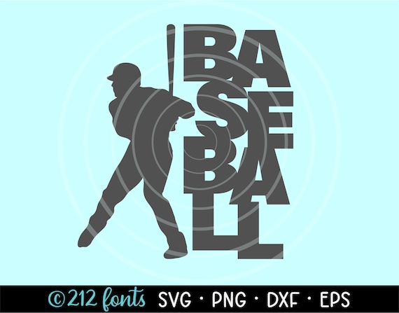 Baseball Word Art SVG Baseball Clip Art Baseball Png Jpg | Etsy