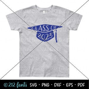Class of 2025 Grad Clip Art SVG, Graduation PNG Jpg Eps, 2025 Graduate ...