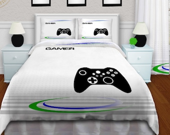 Gamer bedding | Etsy