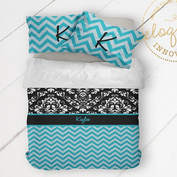 Turquoise Chevron - Etsy