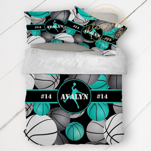 Basketball Bedding - Etsy