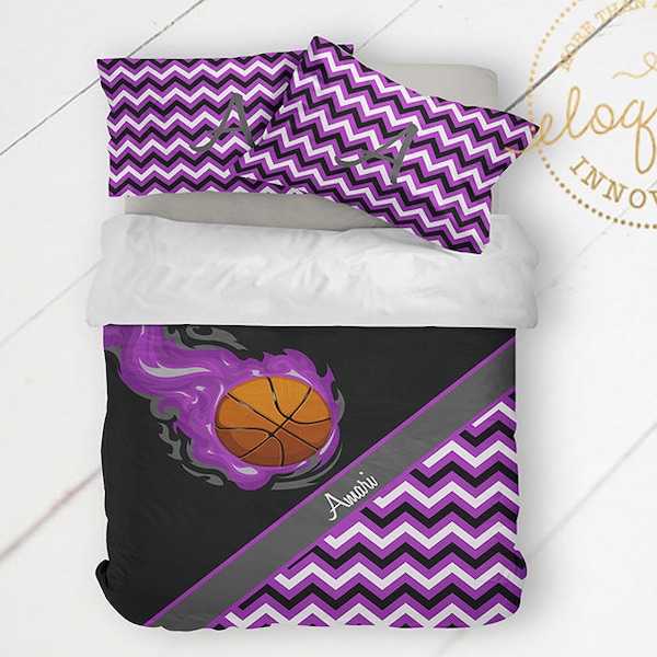 Basketball Bedding - Etsy