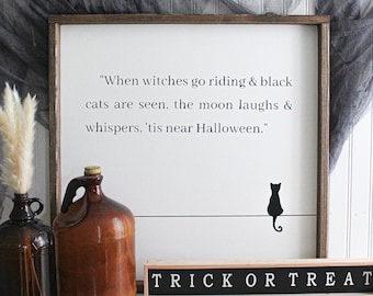 Witches Riding Poem - Etsy