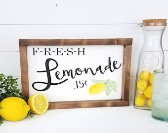 Lemonade sign | Etsy