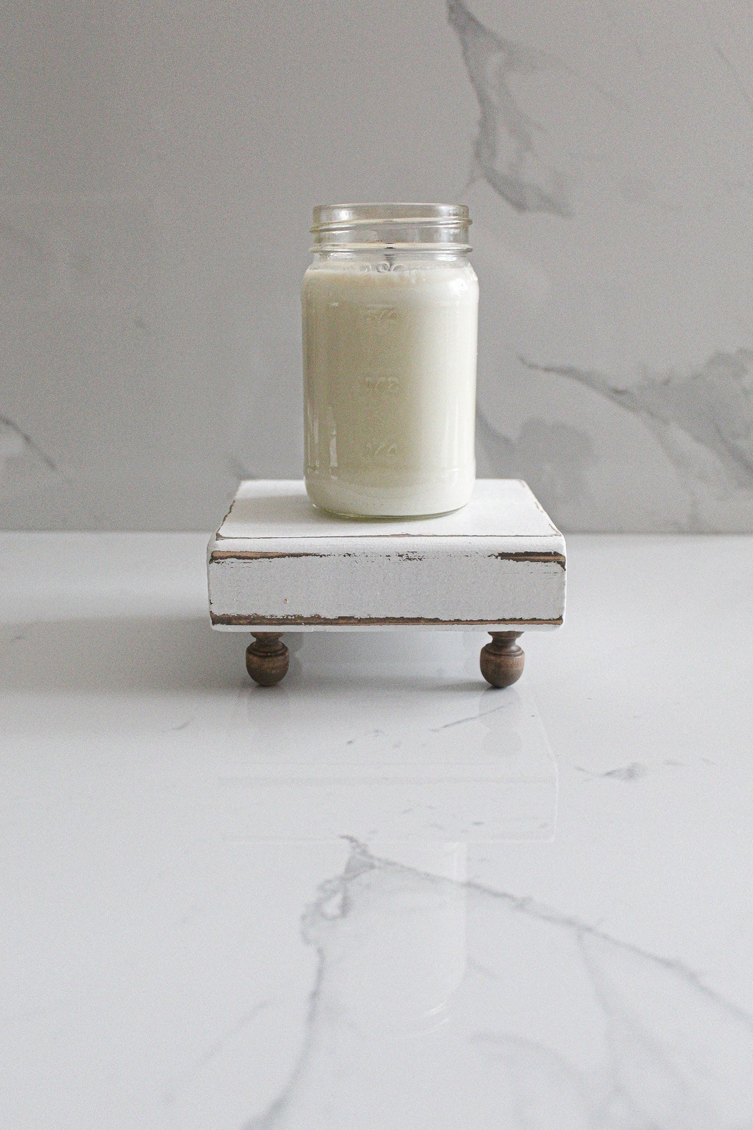Wood Pedestal Riser Mini Wood Riser Candle Tray - Etsy