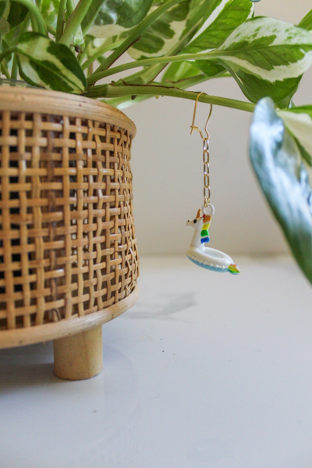 Plant Charm, Unicorn Floaty Charm, Houseplant Accessories, Hanging ...