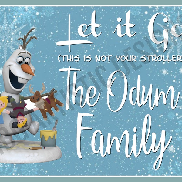 Stroller Sign - Etsy