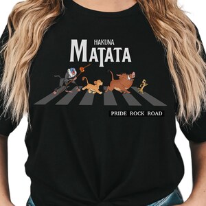 Disney T-shirts, Lion King Hakuna Matata Band Tee, Walt Disney World ...