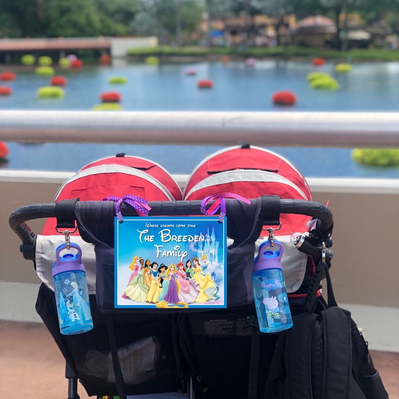 Stroller Tag - {INSTANT DIGITAL DOWNLOAD} Custom, Personalized, Disney ...