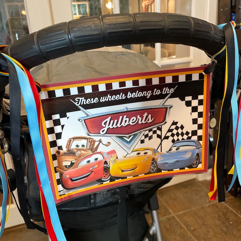 Stroller Tag DIGITAL DOWNLOAD Custom Personalized - Etsy