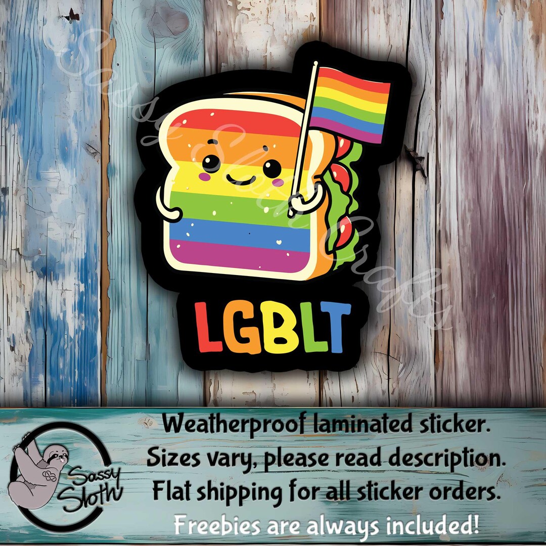 LGBLT LGBTQ Stickers Pride Month Funny Adult Stickers - Etsy