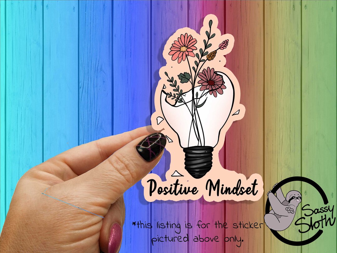 Positive Mindset Sticker | Positivity Stickers | You Matter | Self Love ...