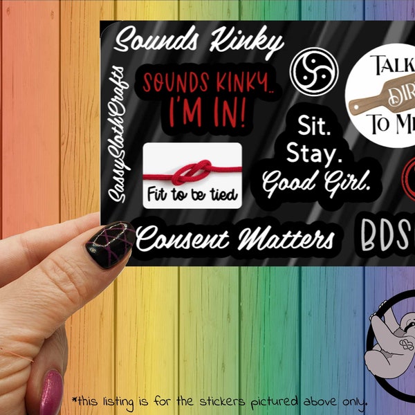 Bondage Stickers - Etsy