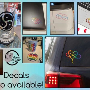 Subtle Poly Pride Sticker Polyamory Pride ENM Polyamory - Etsy