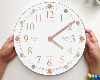 Learning to Tell Time | Kids Learning Clock | Printable Clock | Life ...