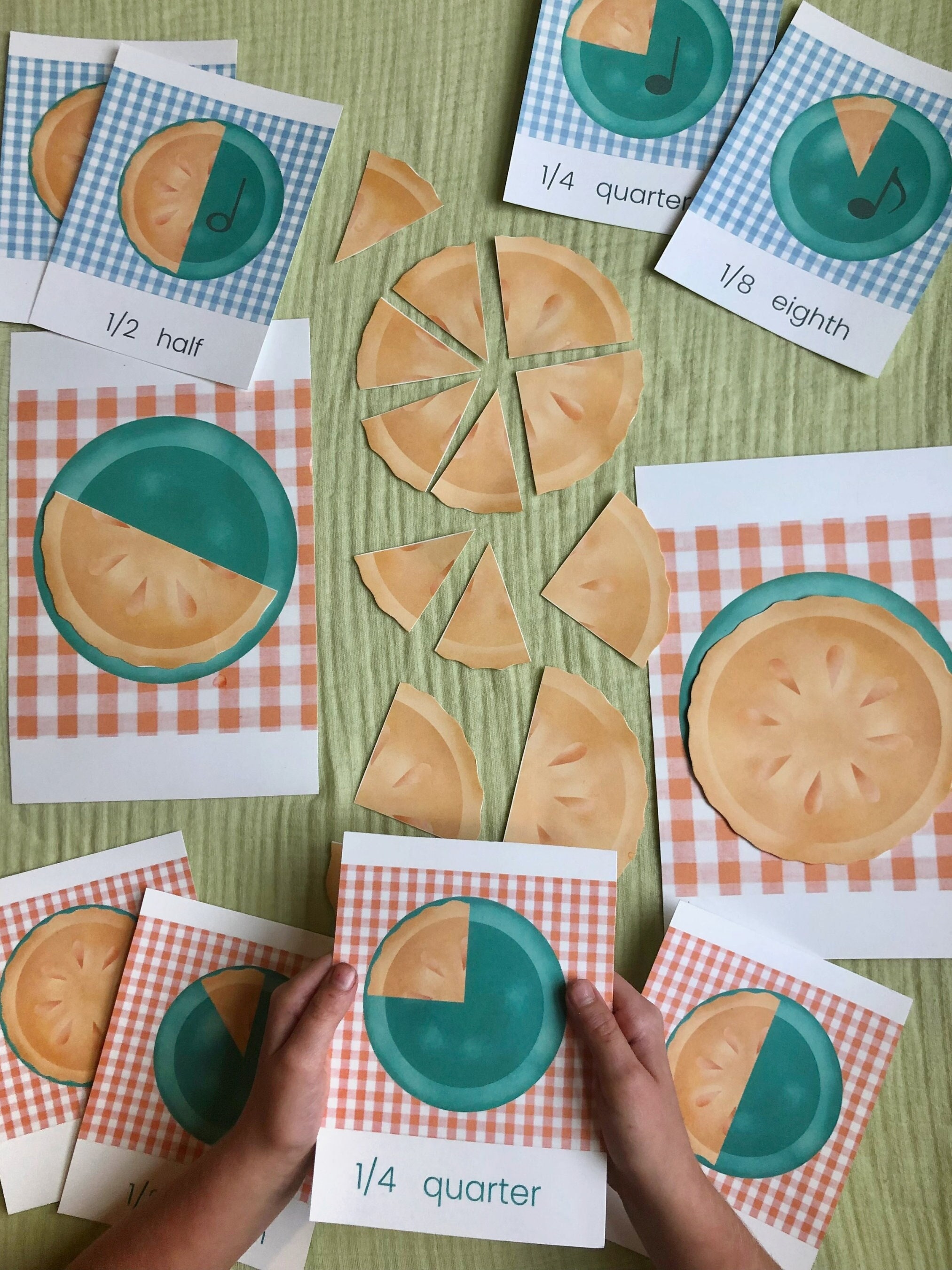 Apple Pie Fractions and Musical Notes | Early Math | Autumn Preschool ...