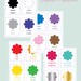 Color Flashcards Four Ways | Tracing Matching | Spanish French ...